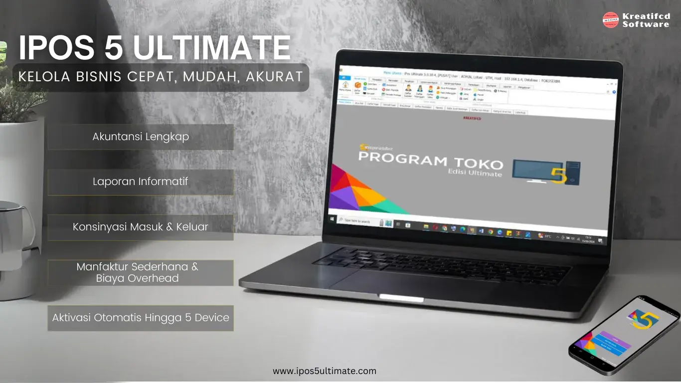 SOFTWARE IPOS 5 ULTIMATE - SOFTWARE IPOS 5 ULTIMATE